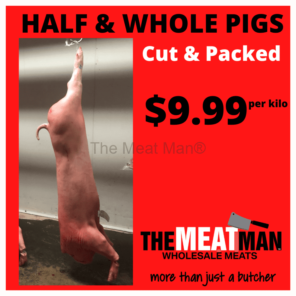 Half & Whole Pig | The Meat Man